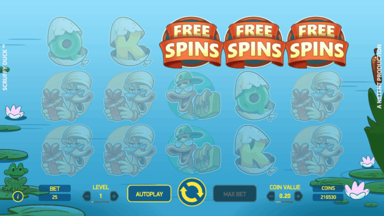 Scruffy Duck Slot Review - NetEnt Casinos